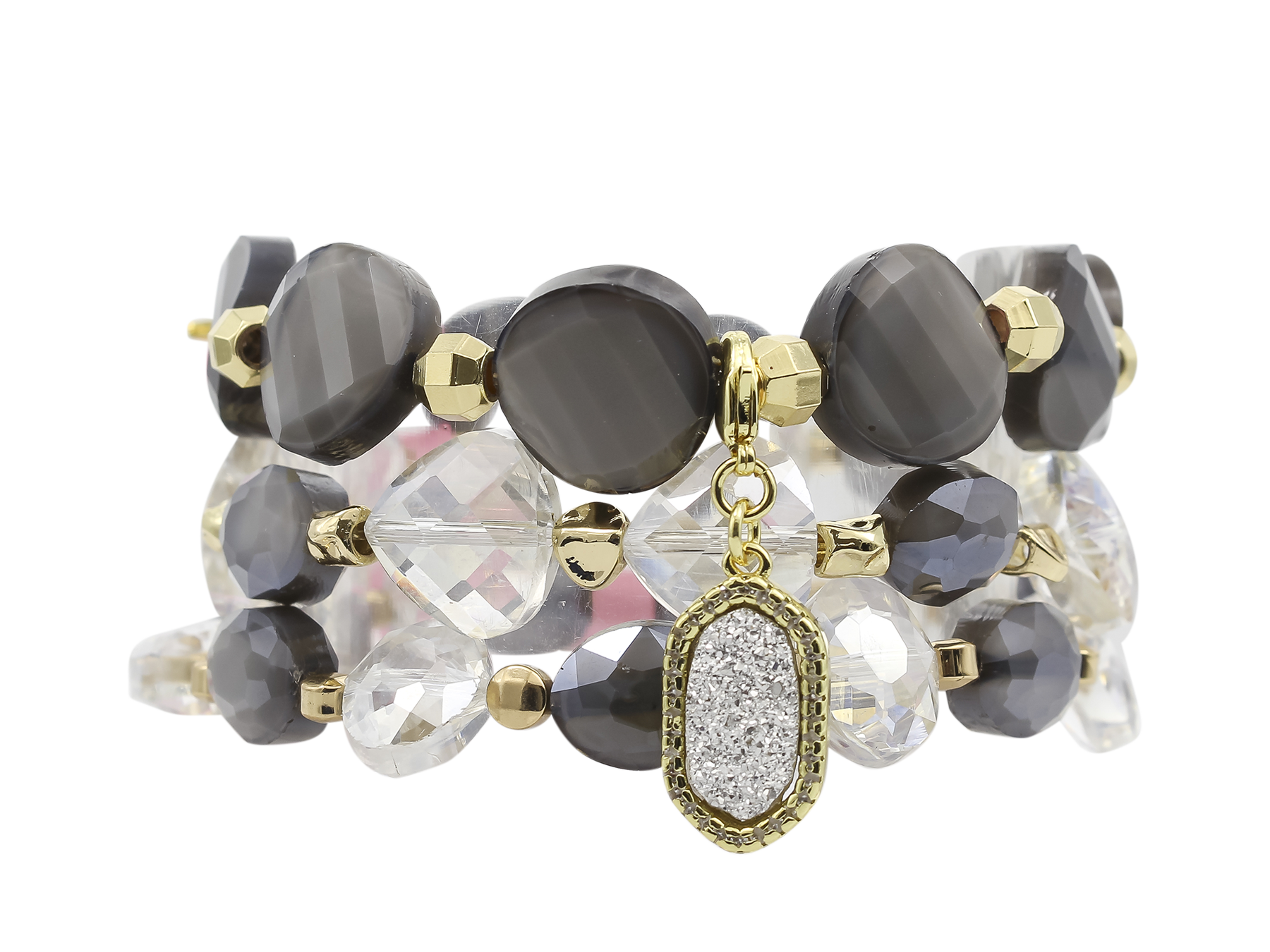 ERIMISH - EXTENDED SIZE - KRINGLE STARTER STACK - GREY – Johnnie Dove Boutique