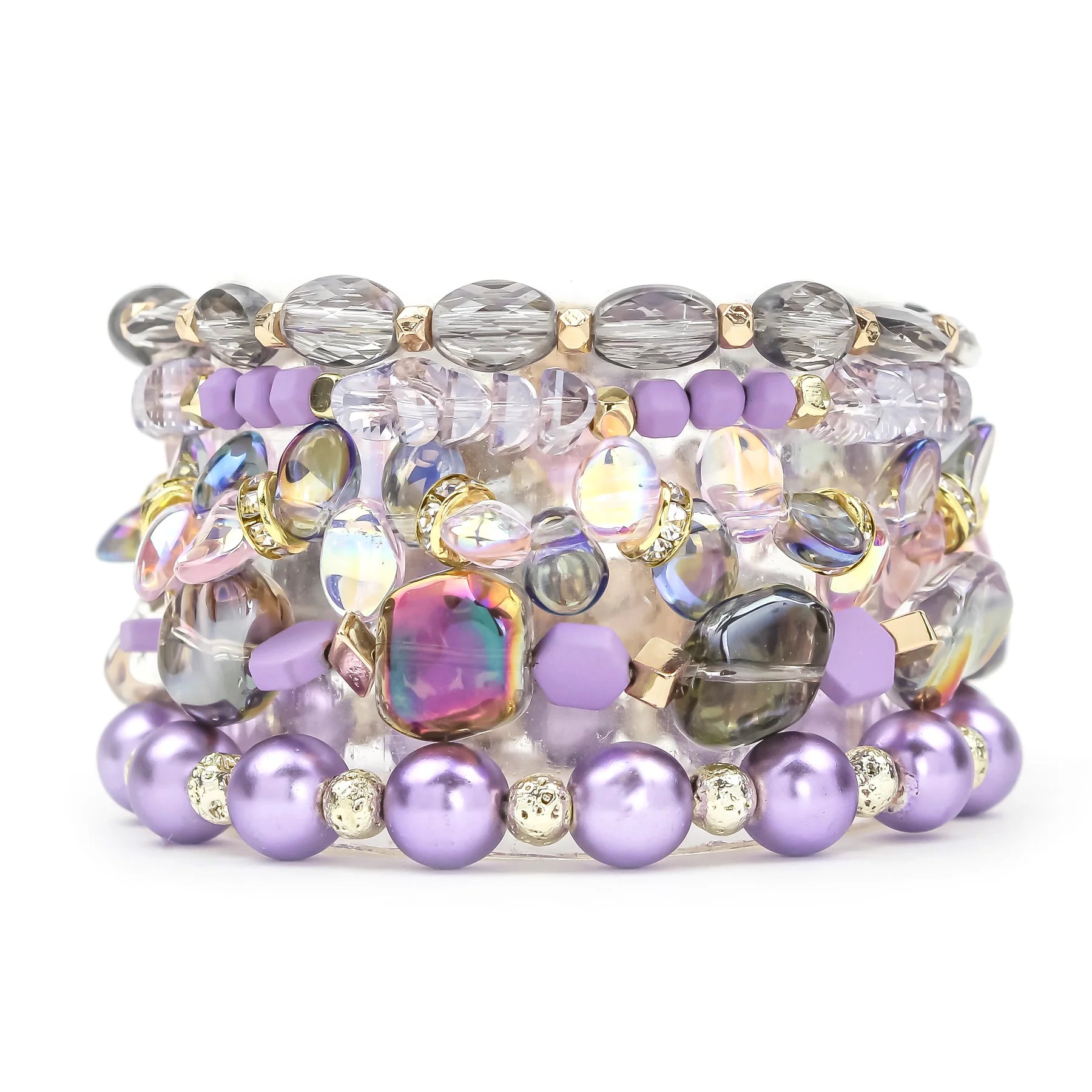 ERIMISH - PALM BREEZE 5 BRACELET STACK – Johnnie Dove Boutique